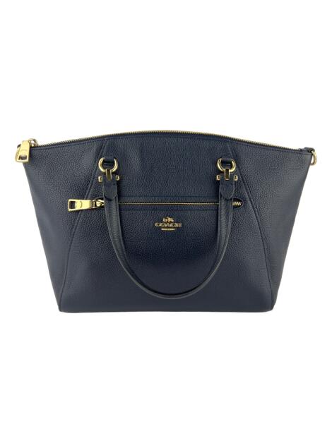 Bolsa Tote Coach Prairie Azul - BES90 Original | Etiqueta Única