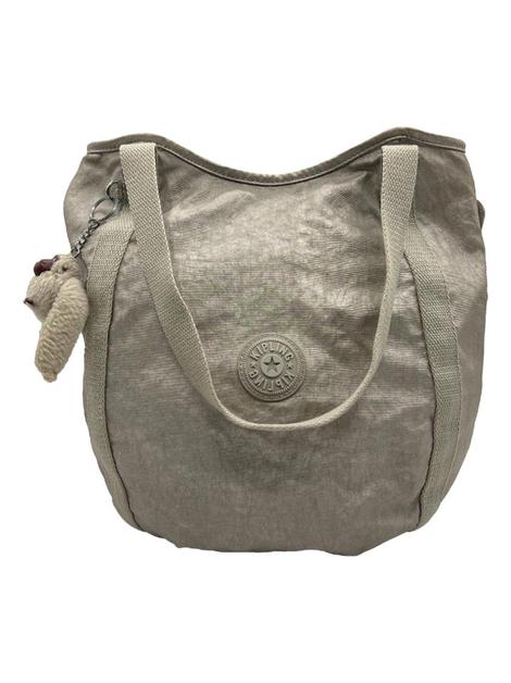 Bolsa Tote Kipling Balloon Prateada - CSJY18 Original | Etiqueta Única