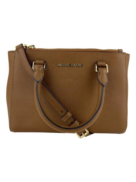 Bolsa Tote Michael Michael Kors Kellen Caramelo - KSW2 Original | Etiqueta Única