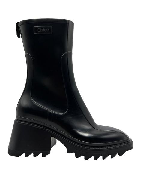 Bota Chloé Betty Rain Preta - CHUB5 Original | Etiqueta Única