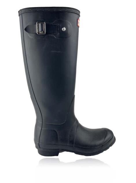 Bota Hunter Tall Rain Preta Original - AFED51 | Etiqueta Única