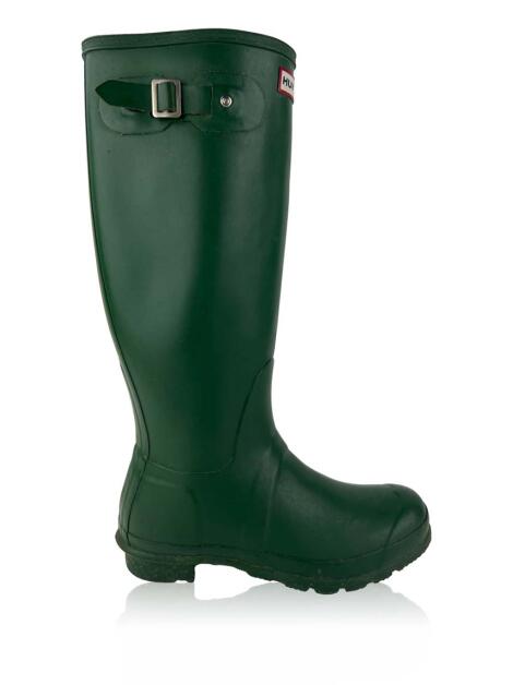 Bota Hunter Wellington Verde Musgo Original - KPL42 | Etiqueta Única