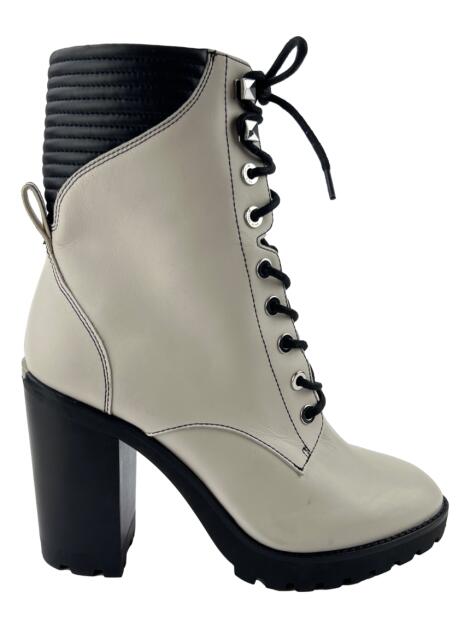 Bota Michael Michael Kors Anaka Couro Branca - TR808 Original ...