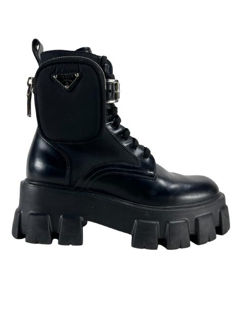 Bota Prada Monolith Re-Nylon Preto - CYDV2 Original | Etiqueta Única