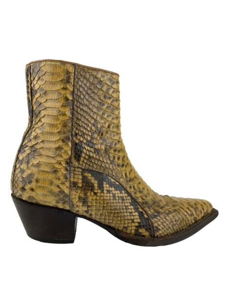 Bota Tony Mora Daslu Lini Python Bege - BHJZ2 Original | Etiqueta Única