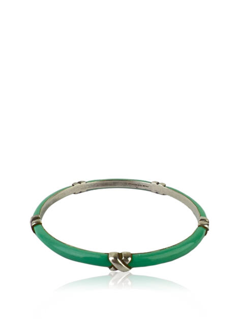Bracelete Tiffany & Co Signature X Azul Original - AJF241 | Etiqueta Única