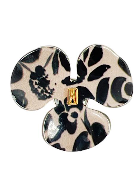 Broche Alexandre De Paris Flor Estampada - BVV3868 Original | Etiqueta ...
