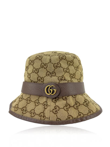 Bucket Gucci Double G Monograma Original - BUI34 | Etiqueta Única