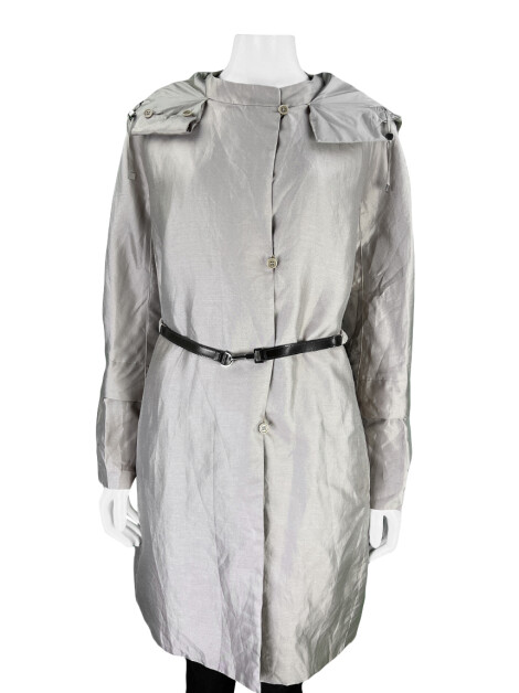 Jaqueta Max Mara 'S Packable Bege Original - PSS99 | Etiqueta Única