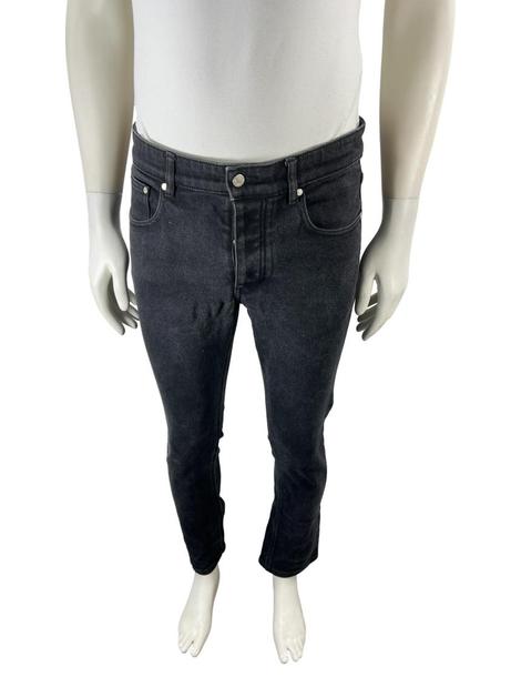 Calça AMI Paris Jeans Preta - SMT40 Original | Etiqueta Única