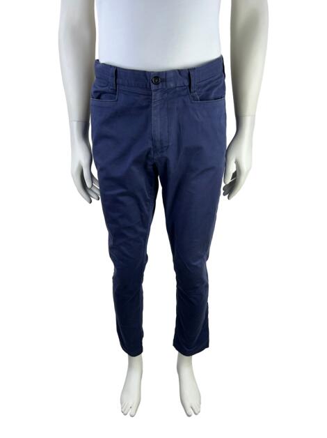 Calça Calvin Klein Tecido Azul - CFDN8 Original | Etiqueta Única