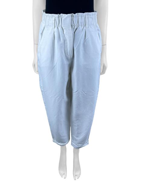 Calça Cris Barros Tecido Branco - BLU122 Original | Etiqueta Única