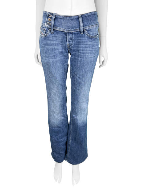 Calça Diesel Cherock Jeans Azul Original - BIOH1 | Etiqueta Única