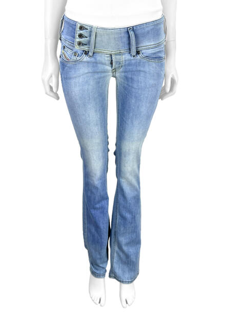 Calça Diesel Cherock Jeans Azul Claro - AHAV2 Original | Etiqueta Única