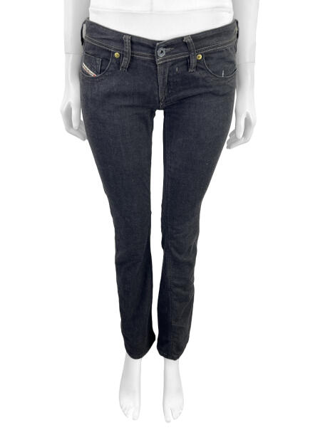 Calça Diesel Lowky Preta - QSH264 Original | Etiqueta Única