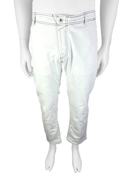 Calça Diesel Revick Branca Original - ABKY17 | Etiqueta Única