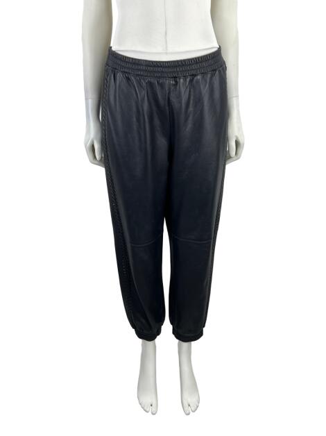 Calça NK Store Couro Preta Original - NAE55 | Etiqueta Única