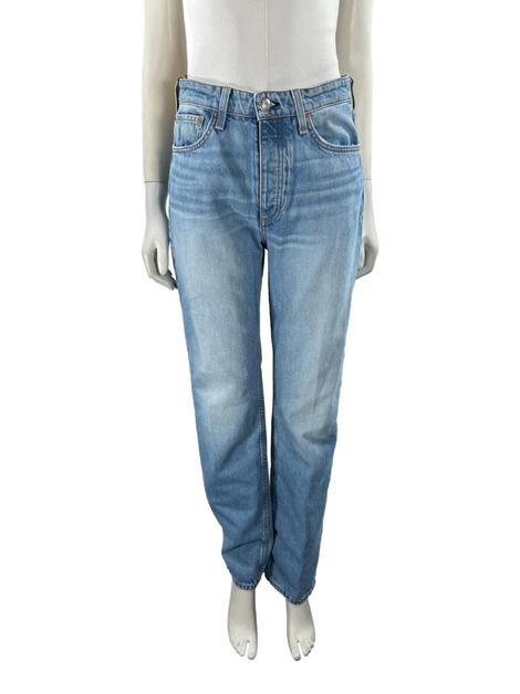 Calça Rag & Bone Alex High-Rise Azul - FFO965 Original | Etiqueta Única
