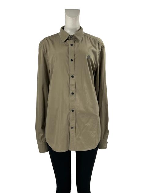 Camisa Diesel Algodão Verde - DARI10 Original | Etiqueta Única