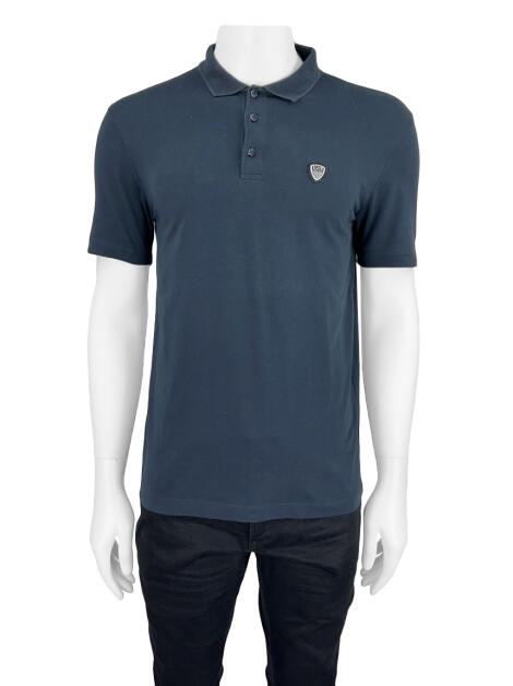 Camisa Emporio Armani EA7 Polo Azul - BHYR4 Original | Etiqueta Única