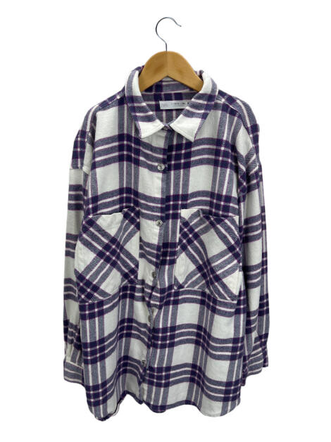 Camisa Zara Xadrez Roxo Original - HWP90 | Etiqueta Única