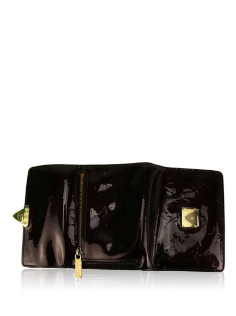 Carteira Louis Vuitton Verniz Burgundy Original - ACD5 | Etiqueta Única