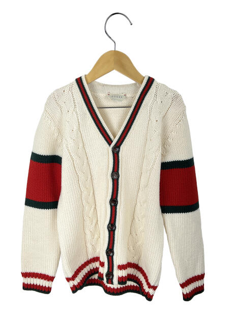 Casaco Gucci Tricô Lã Off White Original - QHJ62 | Etiqueta Única