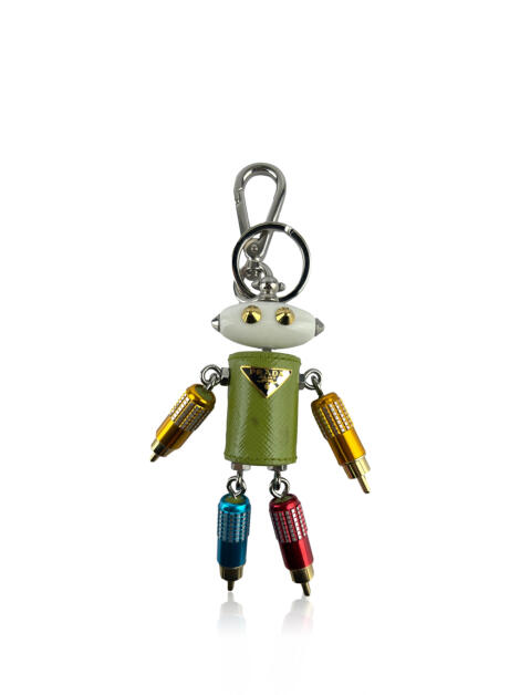 Chaveiro Prada Edward Romeo Multicolorido Original - CKHK1 | Etiqueta Única