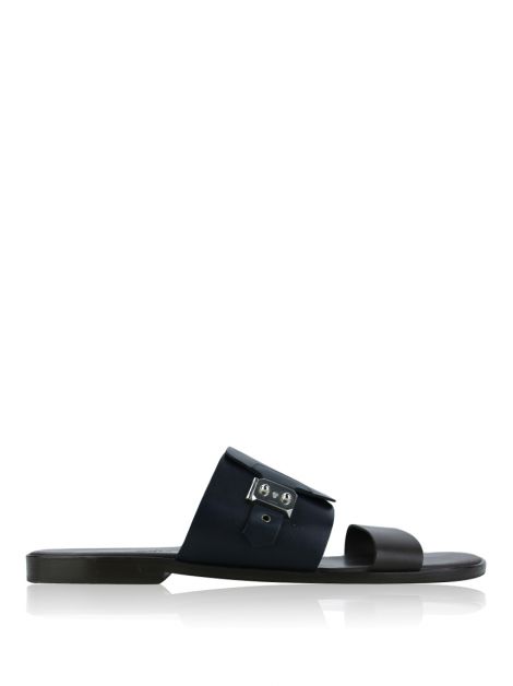 Chinelo Hermès Ionie Couro Original - YV62 | Etiqueta Única