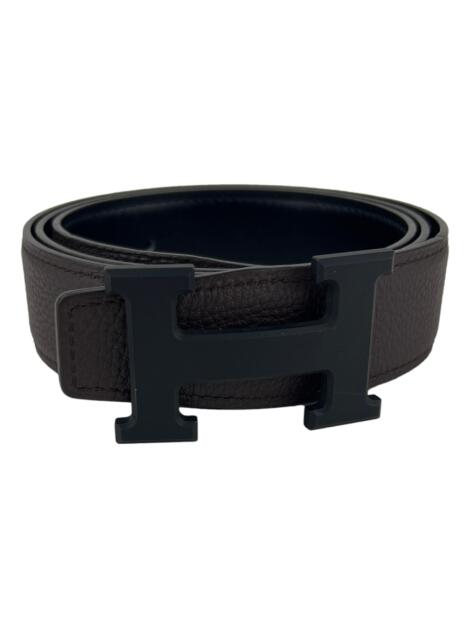 Cinto Hermès H Couro Marrom - CGEY3 Original | Etiqueta Única