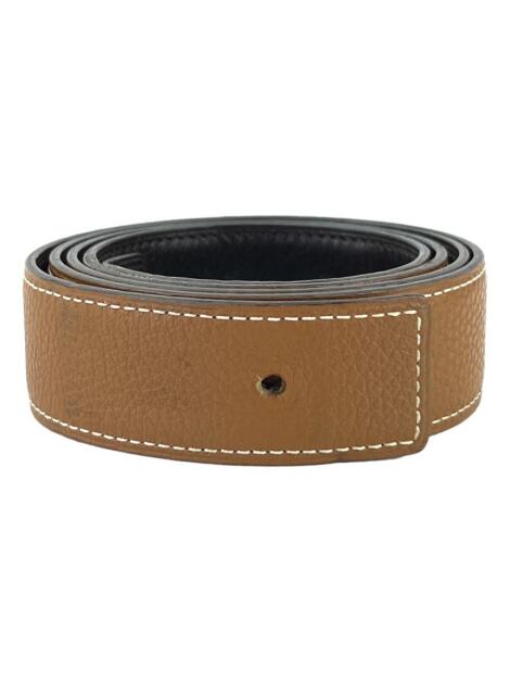 Cinto Hermès Reversível Bicolor - QWV53 Original | Etiqueta Única