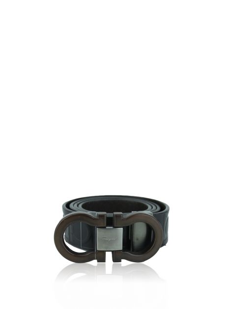 Cinto Salvatore Ferragamo Couro Marrom Masculino Original - LBE4 ...