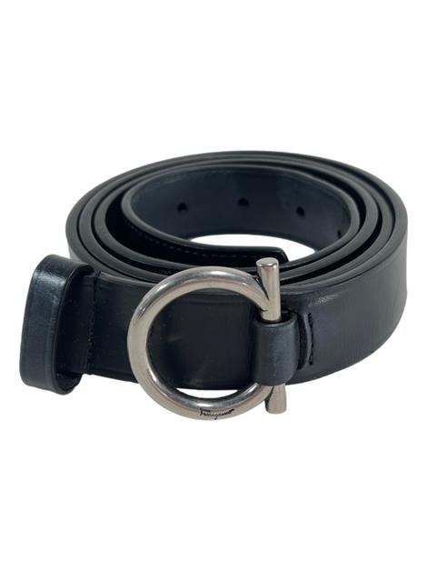 Cinto Salvatore Ferragamo Gancini Preto - ABCJ95 Original | Etiqueta Única