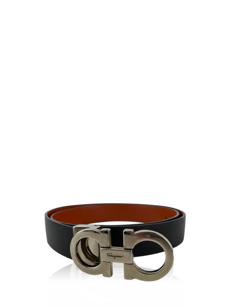 Cinto Salvatore Ferragamo Gancini Reversível Original - BZNT35 ...