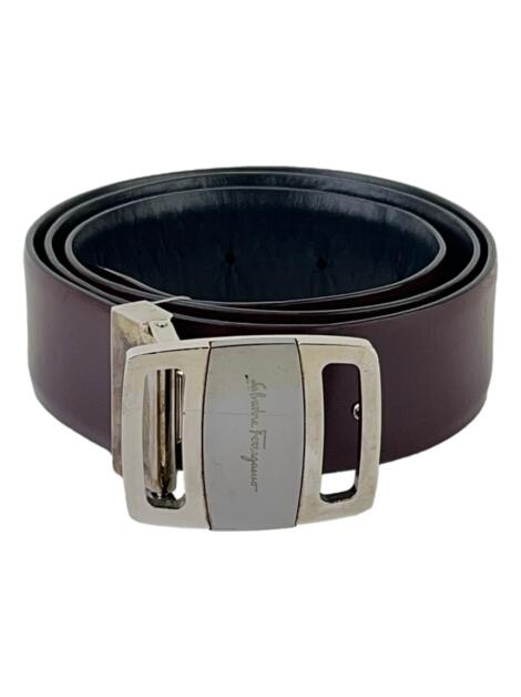 Cinto Salvatore Ferragamo Logo Reversível - QVJ20 Original | Etiqueta Única