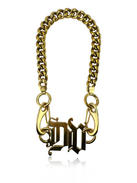 Colar Versace Chain Dourado Original - BCB172 | Etiqueta Única