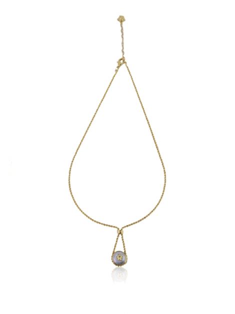 Colar Versace Medusa Dourado Original - DK615 | Etiqueta Única