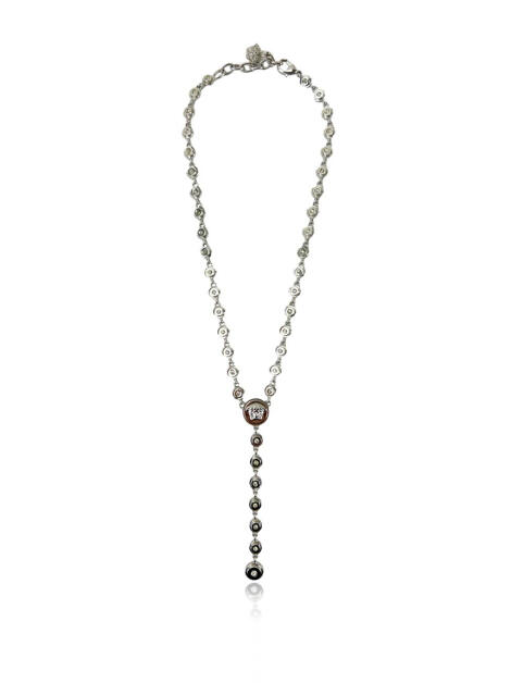 Colar Versace Medusa Prata Original - BCB174 | Etiqueta Única