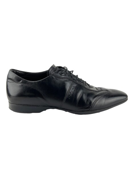 Sapato Prada Lace Up Preto - RPX322 Original | Etiqueta Única