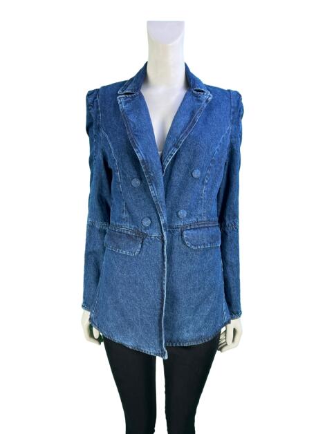 Jaqueta byNV Naomi Jeans Azul Original - LYM269 | Etiqueta Única