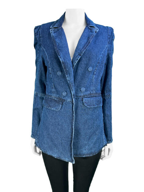 Jaqueta byNV Naomi Jeans Azul - LYM269 Original | Etiqueta Única
