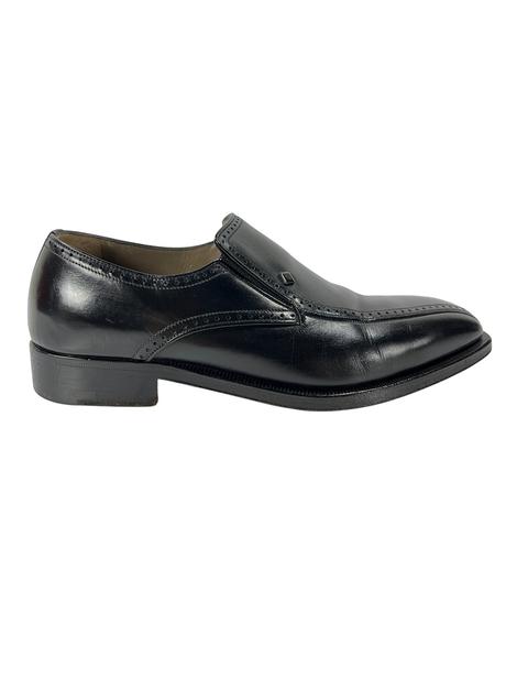 Loafer A.Testoni Couro Preto - DWZ105 Original | Etiqueta Única