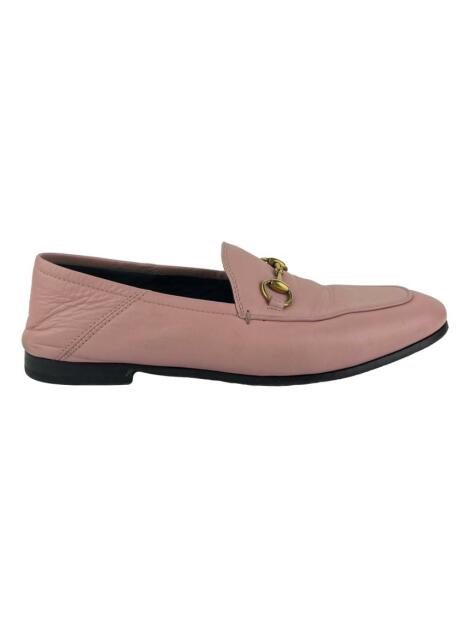 Loafer Gucci Brixton Horsebit Rosa - BFE410 Original | Etiqueta Única