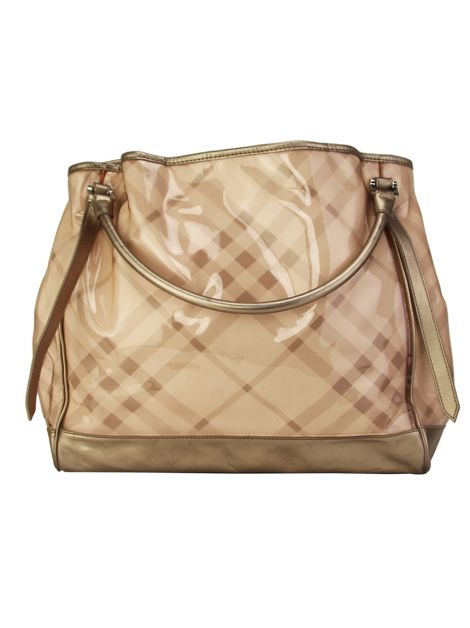 Bolsa Burberry Checkers Rosa - AK324 Original | Etiqueta Única