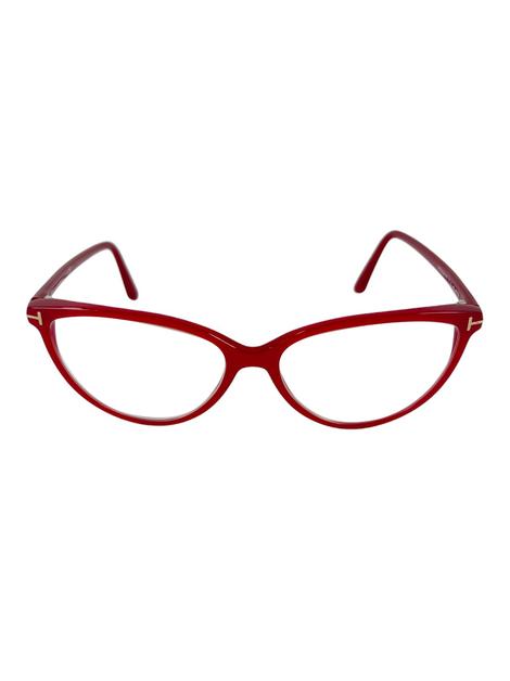 Óculos de Grau Tom Ford TF5743-B Vermelho - PJD21 Original | Etiqueta Única