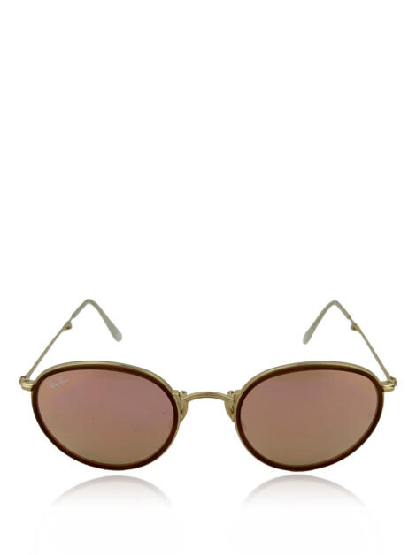 Óculos Ray-Ban RB3517 Dobrável Dourado Original - OTP36 | Etiqueta Única