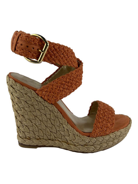 Plataforma Stuart Weitzman Alex Laranja - BCH6053 Original | Etiqueta Única