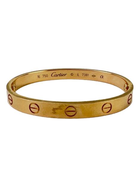 Pulseira Cartier Love Ouro Rose - PN295 Original | Etiqueta Única