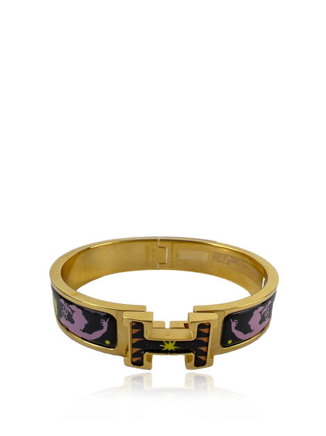 Pulseira Hermès Clic H Sous le Charme Original - TGL54 | Etiqueta Única