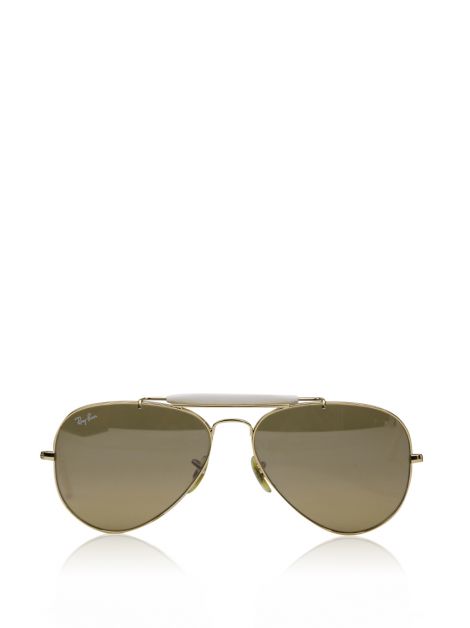 Óculos Ray-Ban RB3407 Dourado Original - XL42 | Etiqueta Única